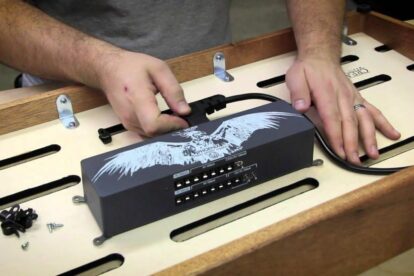 How To Mount Power Supply Under Pedalboard | All Stringed